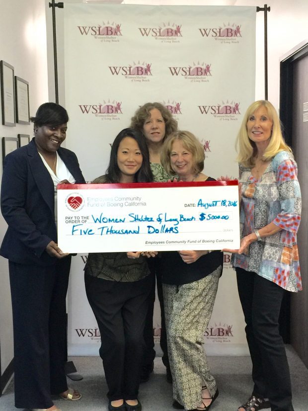 Employees Community Fund of Boeing Donates $5000 to WomenShelter of ...